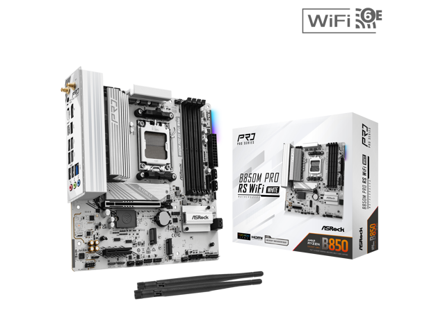 Click here for ASRock B850M Pro RS WiFi White Micro ATX Motherboa... prices