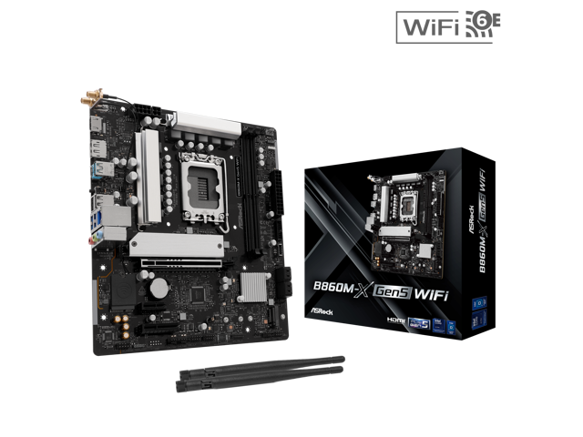 Click here for ASRock B860M-X GEN5 WIFI LGA 1851 Intel B860 SATA... prices