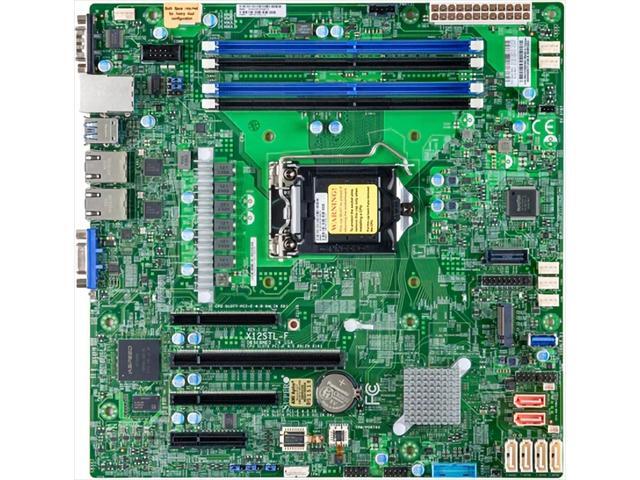 Click here for SUPERMICRO MBD-X12STL-F-O Micro ATX Server Motherb... prices