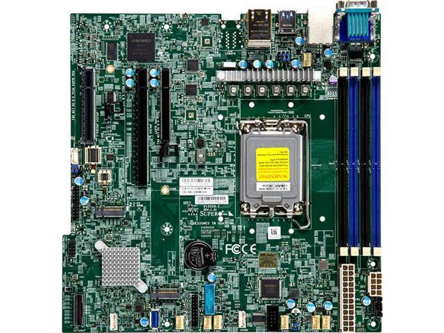 Click here for Supermicro MBD-X13SCH-F-O  Intel LGA-1700 Single S... prices