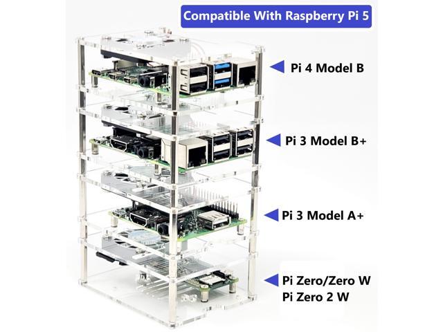 Click here for Micro Connectors Four (4) Layer Stackable Clear Ac... prices