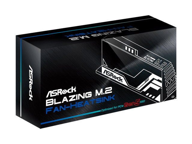 Click here for ASRock Blazing M.2 Gen5 Fan-Heatsink TYPE-2 prices