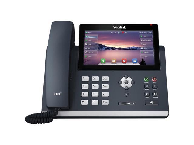 Click here for Yealink SIP-T48U IP Phone - Corded - Corded - Wall... prices