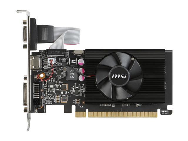 Click here for MSI GeForce GT 710 Graphics Card GT 710 2GD3 LP prices