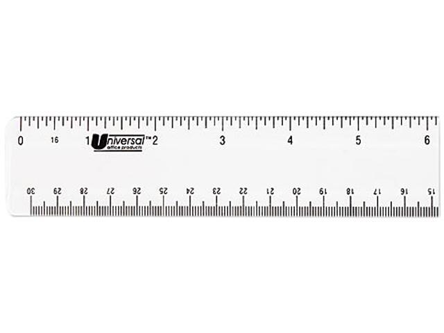 Click here for Universal Acrylic Plastic Ruler 12 Clear 59022 prices