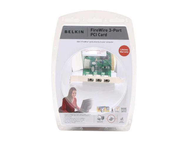 Click here for BELKIN PCI to 1394a Card Model F5U502 prices