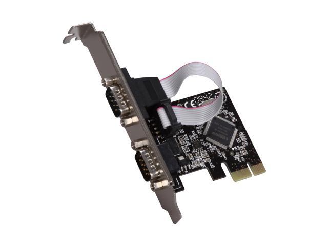 Click here for SYBA PCI-Express 2-Port DB9 RS232 Serial Card with... prices