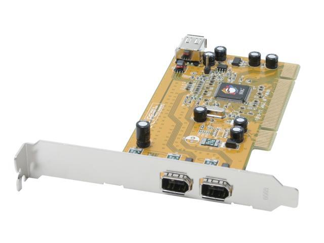 Click here for SIIG IEEE1394 3-port PCI Card Model NN-440012 prices