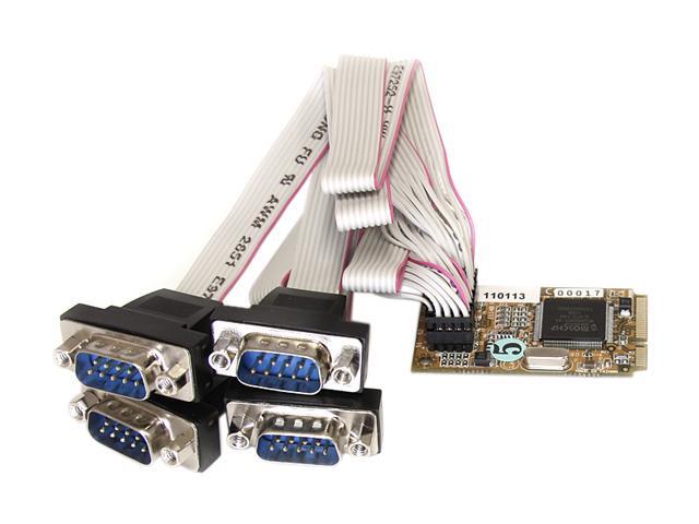 Click here for StarTech. com 4 Port RS232 Mini PCI Express Serial... prices
