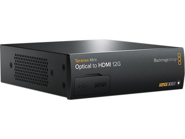 Click here for Blackmagic Design Teranex Mini Optical to HDMI 12G... prices