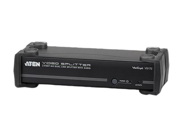 ATEN 2-Port DVI Dual Link Splitter with Audio VS172