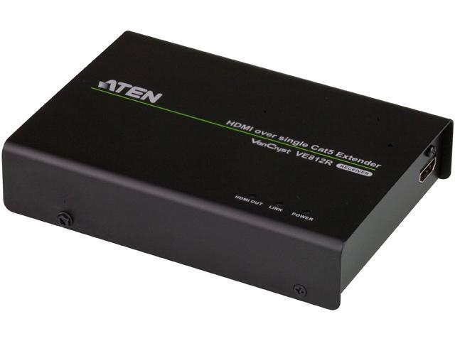 Click here for ATEN HDMI over Single Cat 5 Extender VE812R prices