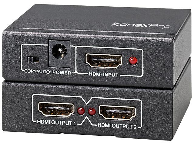 Click here for KanexPro 4K HDMI 2-Port Splitter SP-HD1X24K prices