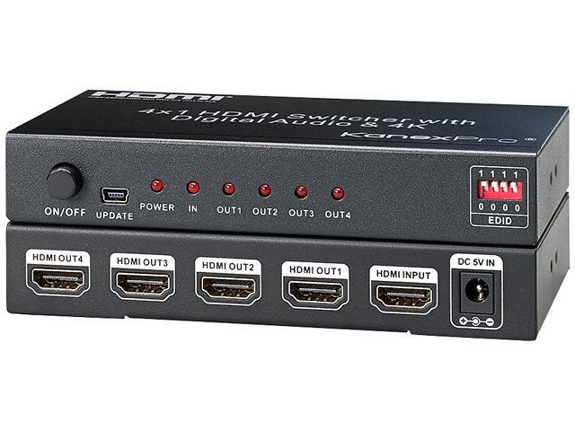 Click here for KanexPro 4K UHD HDMI 4-Port Splitter SP-HD1X44K prices