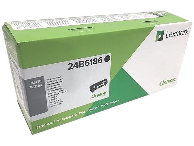 Click here for Black Toner Cartridge for Lexmark 24B6186 M3150  X... prices