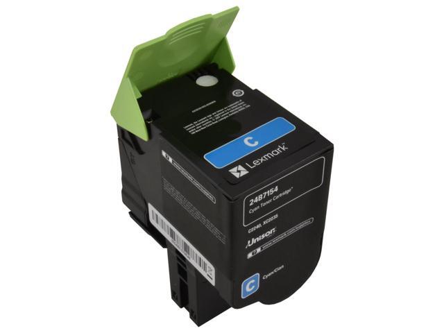 Click here for Lexmark 24B7154 OEM Cyan Toner prices