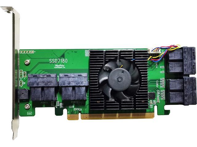 Click here for HighPoint SSD7180 PCI-Express 3.0 x16 U.2 Controll... prices