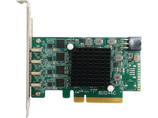 Click here for HighPoint RocketU 1244C PCIe 3.0 x8 4-Port USB 3.2... prices