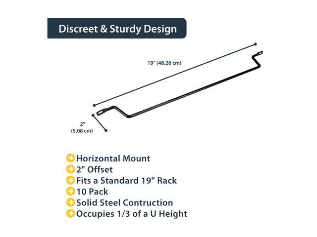 Click here for StarTech CMLB102 StarTech. com Cable Lacing Bar -... prices