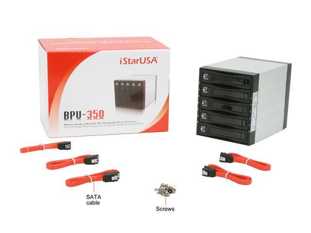 Click here for iStarUSA BPU-350SATA-BLACK 3x5.25 to 5x3.5 SAS/SAT... prices