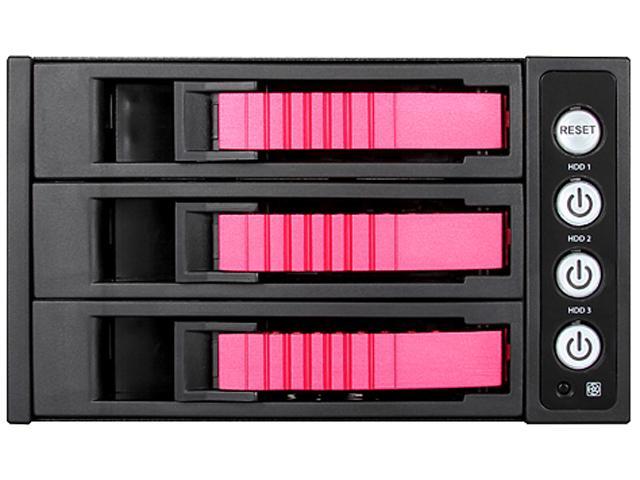 Click here for iStarUSA BPU-230HD-RED 2 x 5.25 to 3 x 3.5 2.5 12G... prices