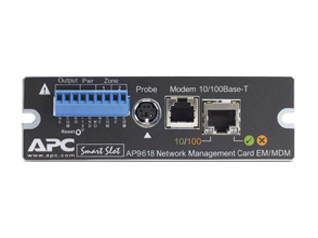 Click here for APC AP9618 UPS Network Management Card w/ Environm... prices