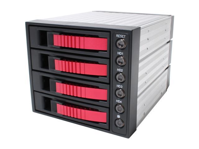 Click here for iStarUSA BPU-340-SA- RED 3x5.25 to 4x3.5 SATA2.0 H... prices