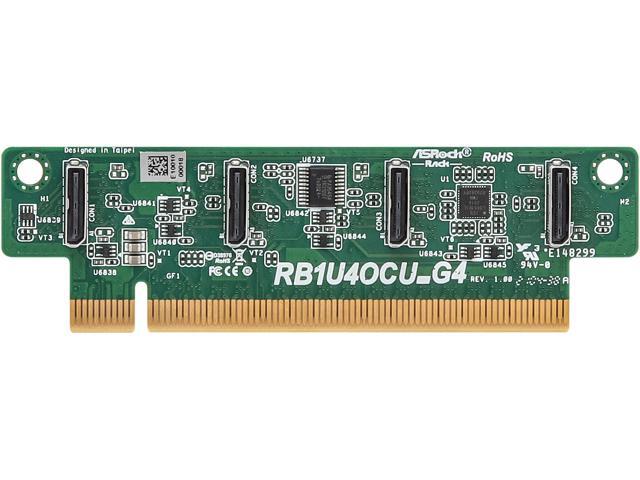 Click here for ASRock Rack RB1U4OCU_G4 Server Riser Card prices