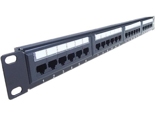 Click here for 24PORT CAT6 CAT5 PATCH PANEL 1U prices