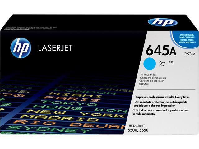 Click here for HP 645A LaserJet Toner Cartridge - Cyan prices