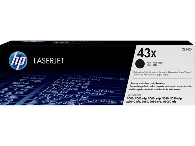 Click here for HP 43X High Yield LaserJet Toner Cartridge - Black prices