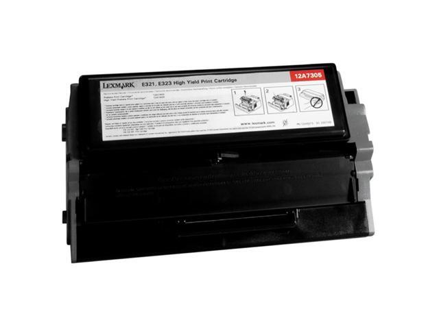 Click here for Lexmark 12A7305 High Yield Toner Cartridge - Black prices