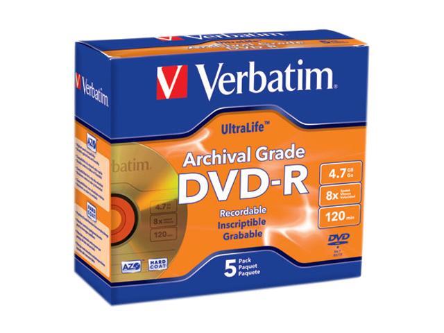 Click here for Verbatim 4.7GB 8X DVD-R 5 Packs Disc Model 96320 prices