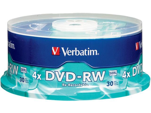Click here for Verbatim 4.7GB 4X DVD-RW 30 Packs Spindle Disc Mod... prices