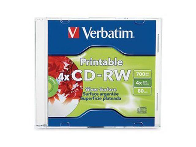 Click here for Verbatim 700MB 4X CD-RW Inkjet Printable Single Di... prices