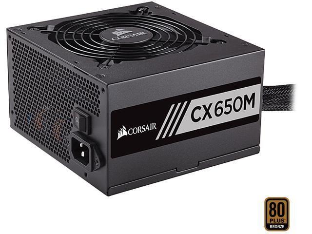 Click here for CORSAIR CX-M Series CX650M 650W 80 PLUS BRONZE Has... prices