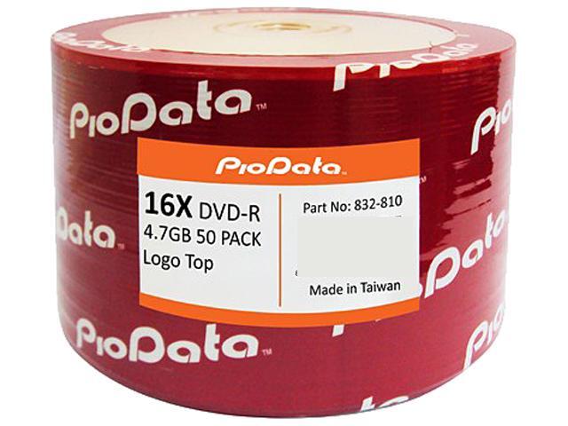 Click here for PioData 16X 4.7GB Logo Top DVD-R 50 Packs Disc Mod... prices