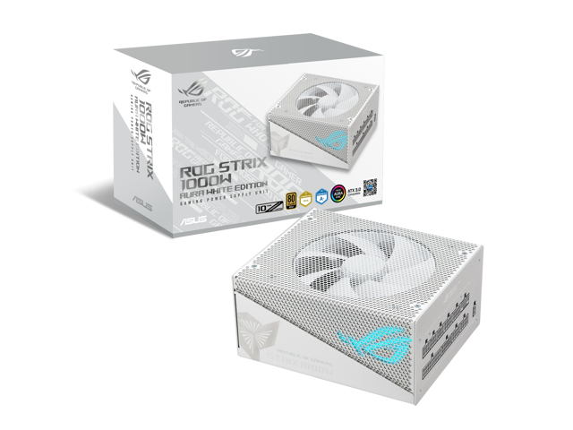 Click here for ASUS ROG Strix 1000W Gold Aura White Edition (Full... prices