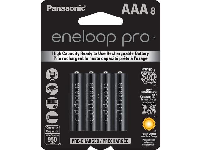 Click here for 8-Pack Panasonic Eneloop Pro AAA Ni-MH 950mAh Pre-... prices