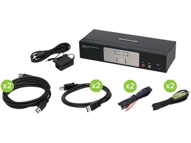 Click here for IOGEAR GCS1932 2-Port DisplayPort 1.2 KVMP Switch... prices