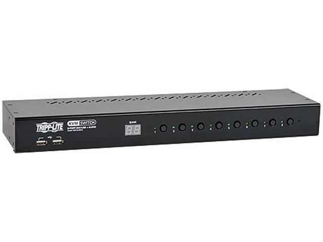 Click here for Tripp Lite 8-Port 1U Rackmount DVI / USB KVM Switc... prices
