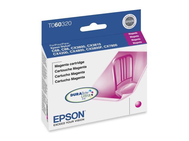 Click here for EPSON 60 (T060320) Ink Cartridges Magenta prices
