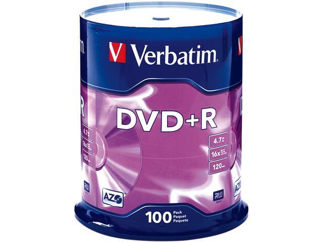 Click here for Verbatim 95098 4.7 Gb Dvd+R Recordable Disc - Silv... prices