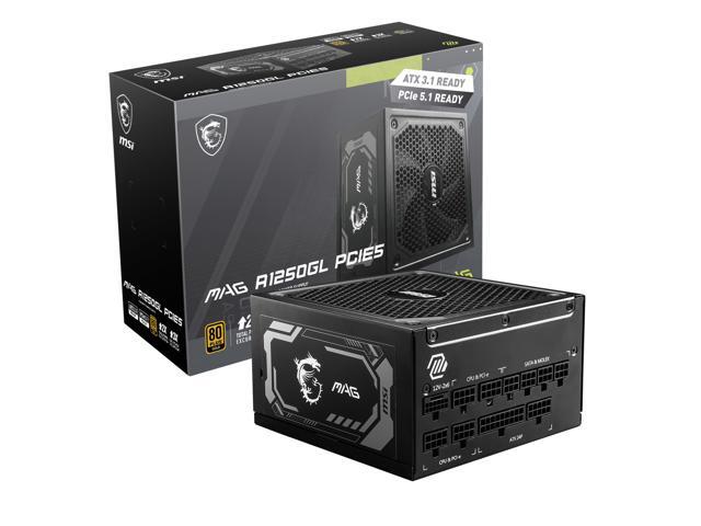Click here for MSI MAG A1250GL PCIE5  Fully Modular Compact Gamin... prices