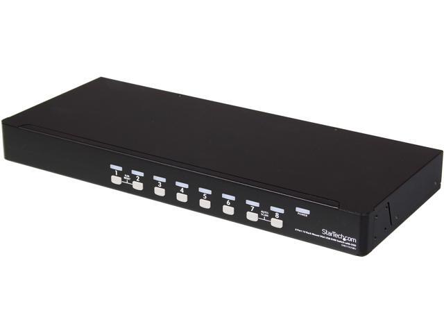 Click here for StarTech. com SV831DUSBUK 8 Port 1U Rackmount USB... prices