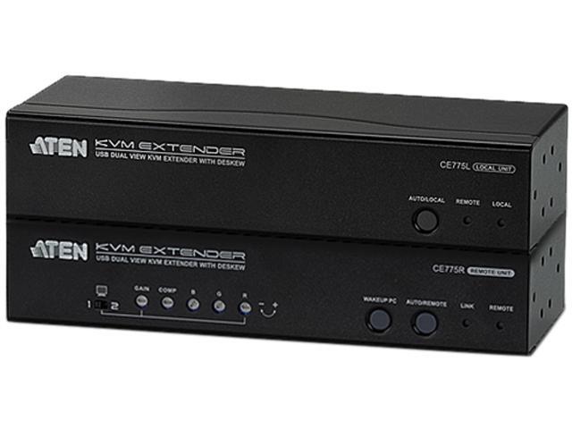 Click here for ATEN CE775 VGA dual view KVM extender with Audio/D... prices