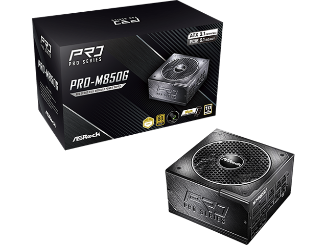 Click here for ASRock PRO PRO-M850G 850 W Power Supplies prices