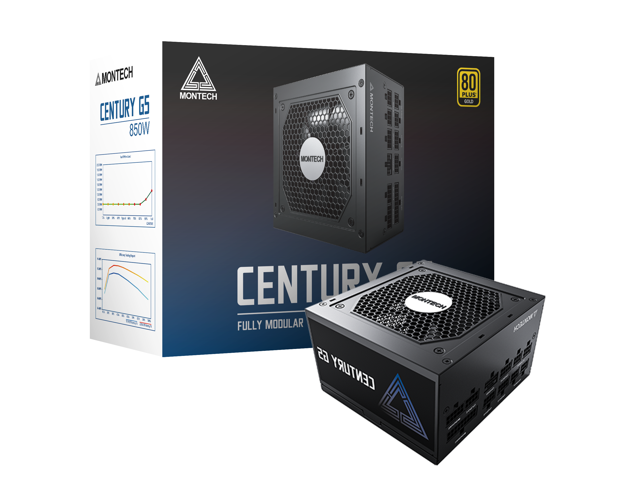 Click here for Montech CENTURY G5  850 Watt  ATX 3.0 & PCIe Gen 5... prices
