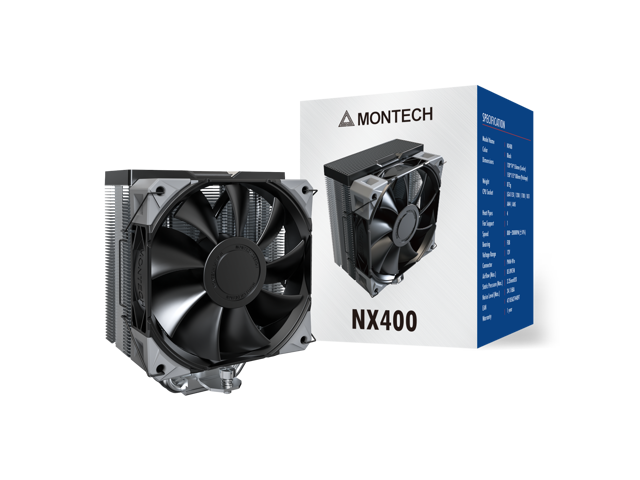 Click here for MONTECH NX400 - CPU Air Cooler  Single Tower  4 Ad... prices