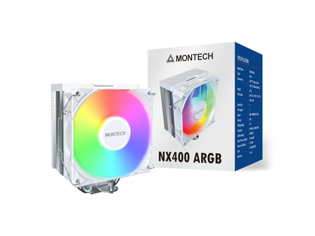 Click here for Open Box - MONTECH NX400 ARGB - CPU Air Cooler  Si... prices